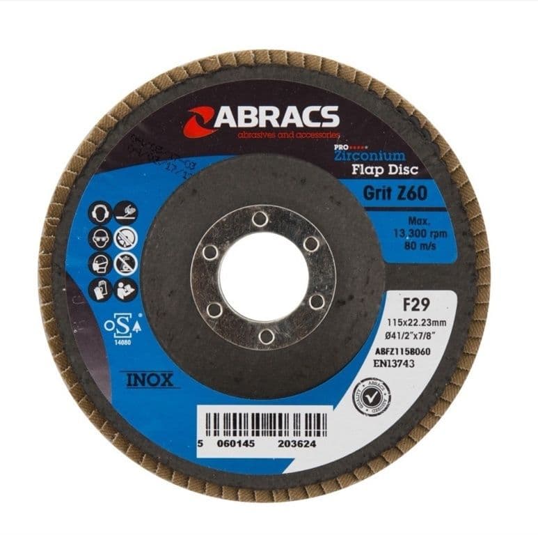 Abracs Flap Disc 115mm - 60g