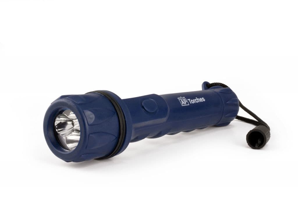 Active Rubber Torch - 2AA 10 Metre Beam