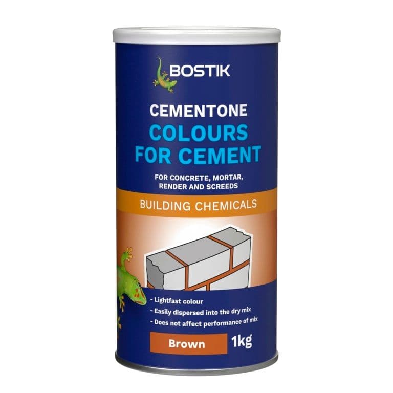 Cementone Colours For Cement - 1kg - Russet Brown