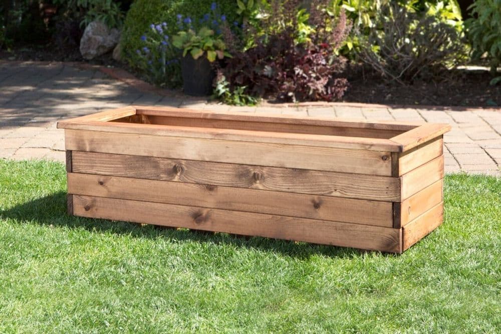 Charles Taylor Extra Large Wooden Trough - 109 x 41 x 31cm