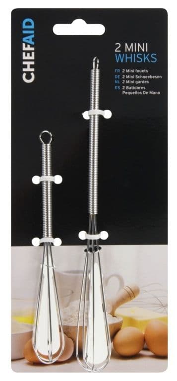 Chef Aid Mini Whisks Set of 2