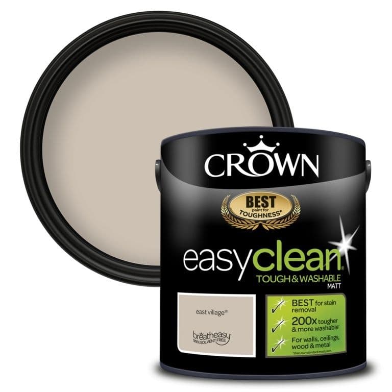 Crown Easyclean Matt Emulsion 2 5L - East Village