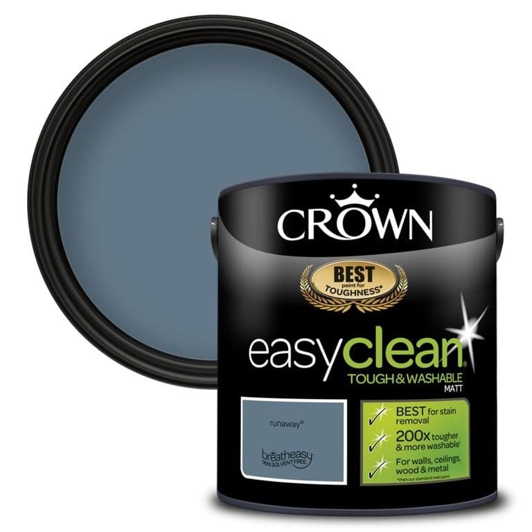 Crown Easyclean Matt Emulsion 2 5L - Runaway