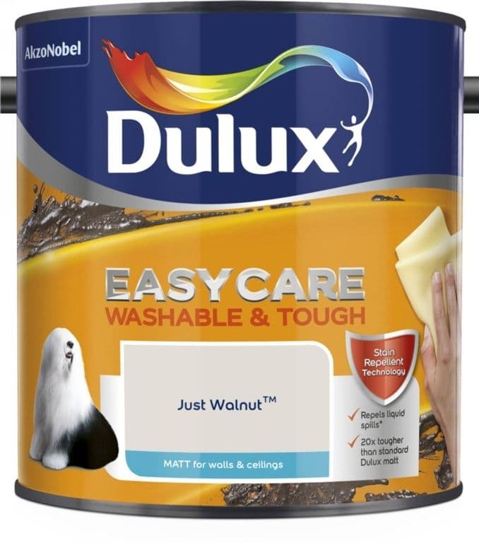 Dulux Easycare Matt 2 5L - Just Walnut