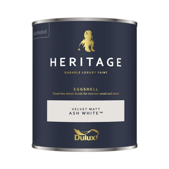 Dulux Heritage Eggshell 750ml - Ash White