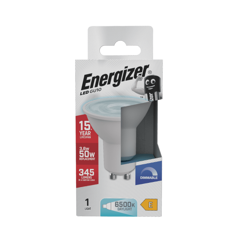 Energizer LED GU10 Dimmable 3 6w - 360lm