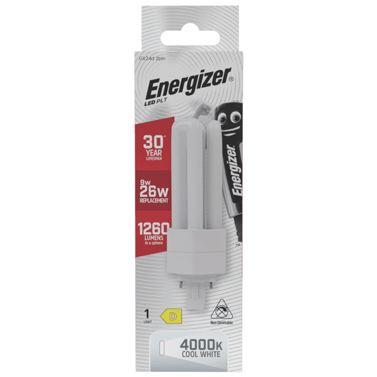 Energizer LED PLT GX24d 4 Pin 9W 2G7 1260lm - 4000k