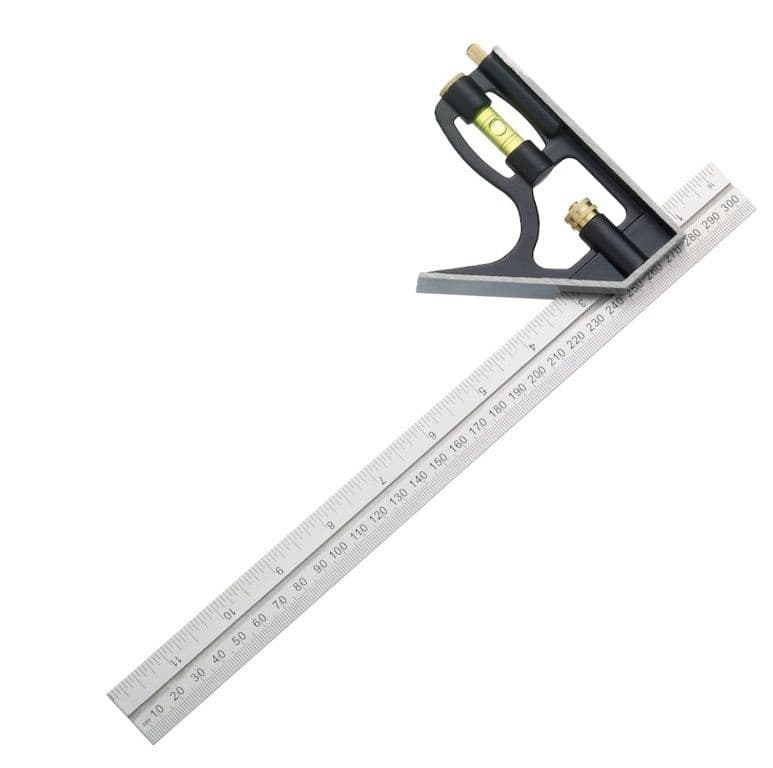 Fisher Combination Square - English & Metric Markings - 12"/300mm