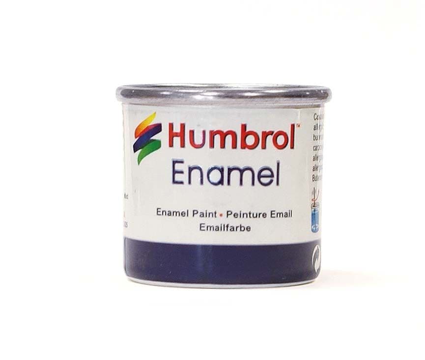 Humbrol Satin 14ml - No 85 Coal Black