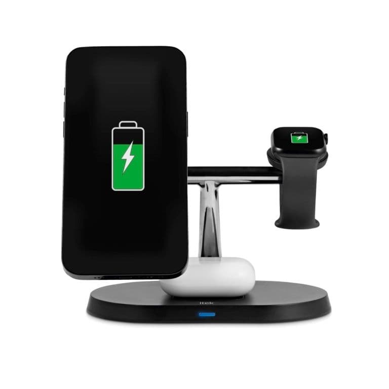 Itek 3 in 1 Magsafe Wireless Charging Stand - 15w