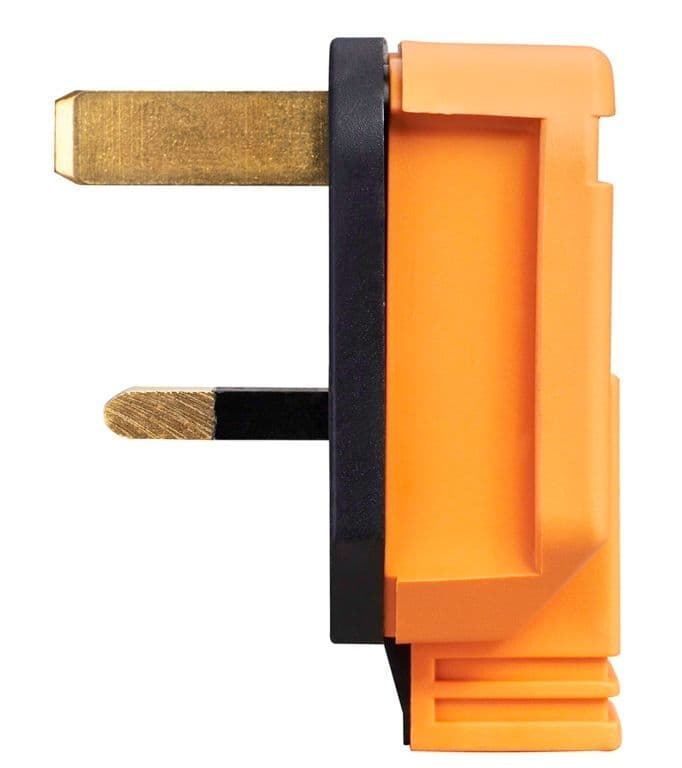 Masterplug Heavy Duty Plug - 13 Amp Orange