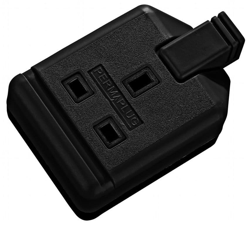 Masterplug Rubber Trailing Socket 13a