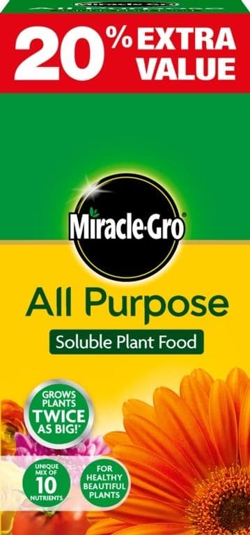 Miracle-Gro All Purpose Plant Food - 1kg 20 Free