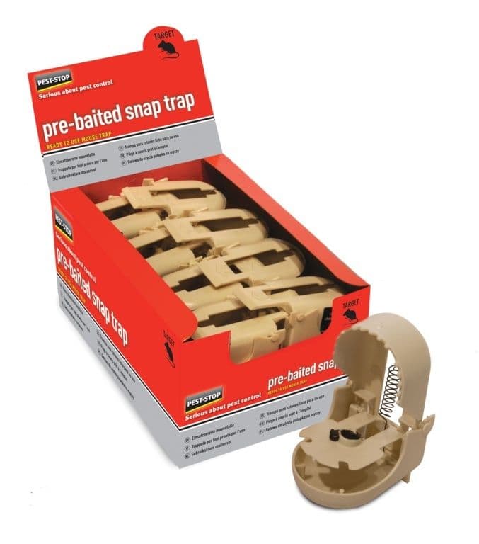 Pest-Stop Pre Baited Snap Trap