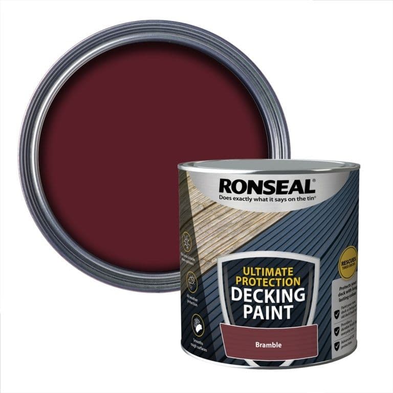 Ronseal Ultimate Protection Decking Paint 2 5L - Bramble