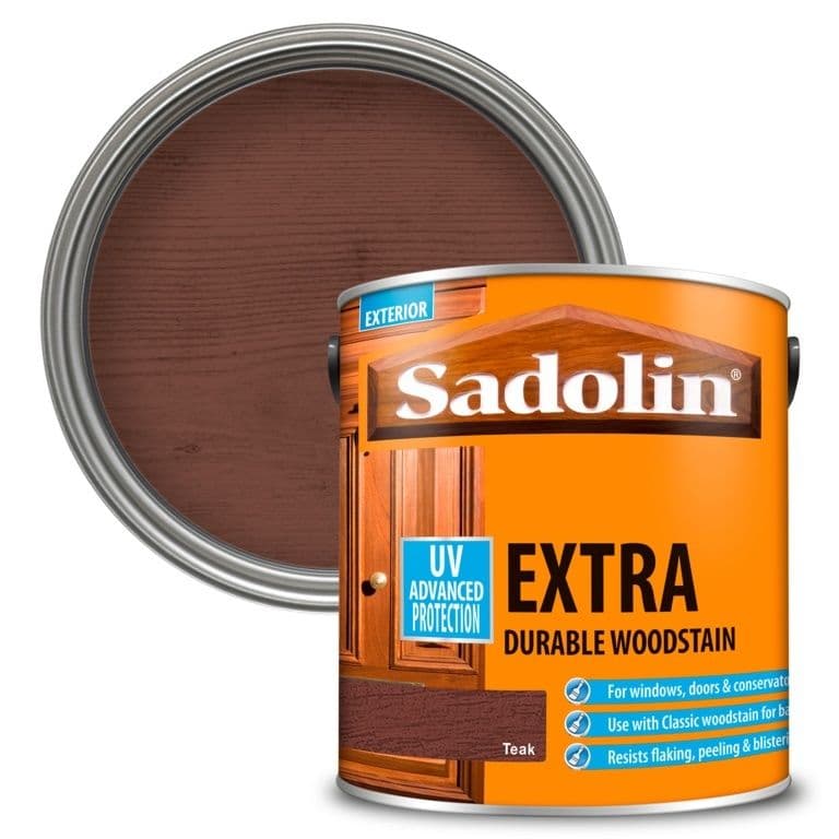 Sadolin Extra Durable Woodstain - 2 5L Teak