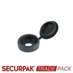 Securpak Fold Over Screw Caps 10g Grey - Pack 80