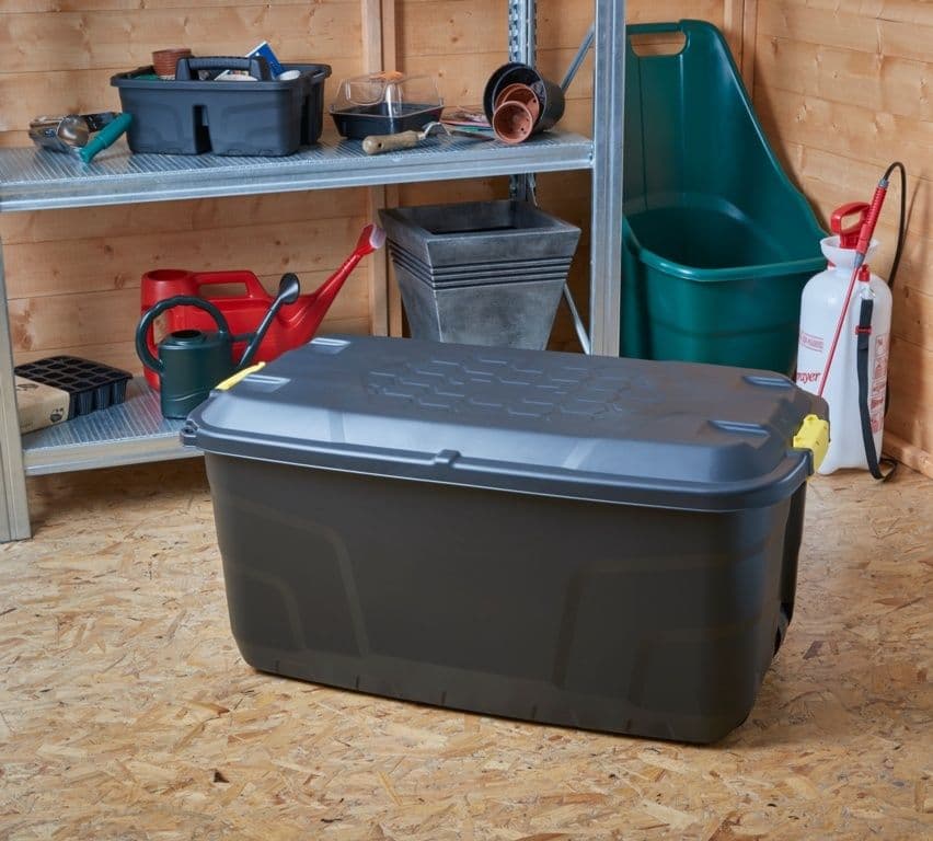 Strata Heavy Duty Storage Box & Lid - 145L