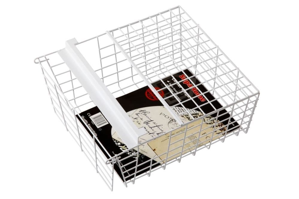 SupaHome PVCu Letter Cage - White