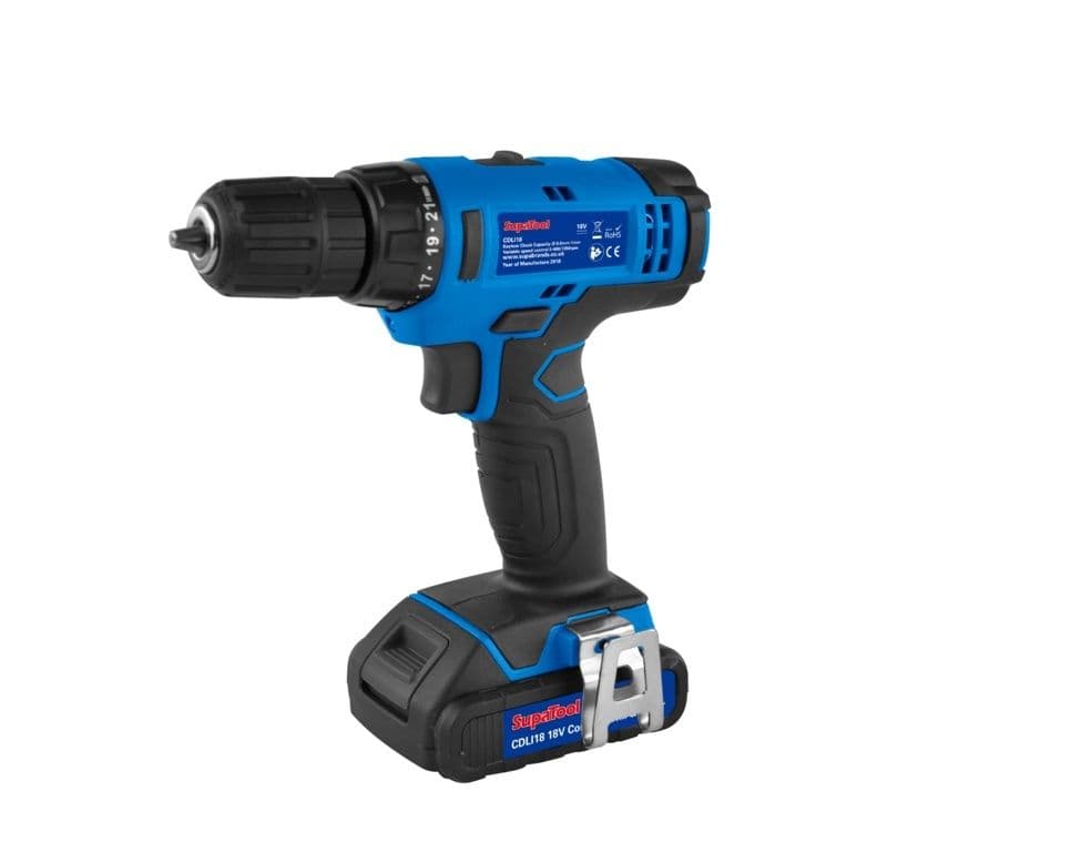 SupaTool Cordless Drill - 18v