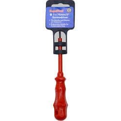 SupaTool Electrical Screwdrivers - 75mm x Slotted