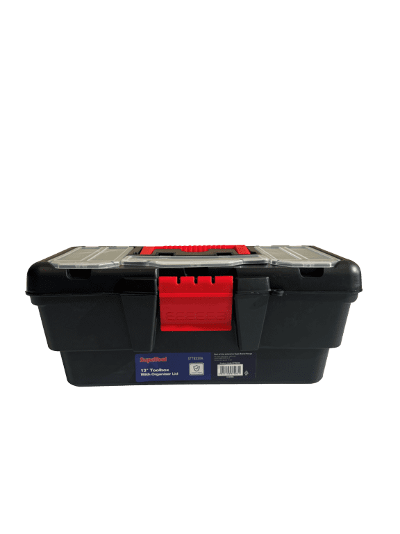 SupaTool Toolbox With Organiser Lid - 13"