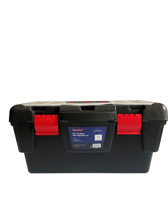 SupaTool Toolbox With Organiser Lid - 22"