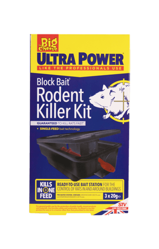 The Big Cheese Ultra Power Block Bait Rodent Killer Kit