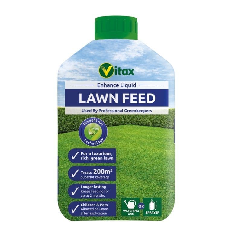 Vitax Green Up Lawn Care Enhance Liquid Lawn Feed - 200sqm