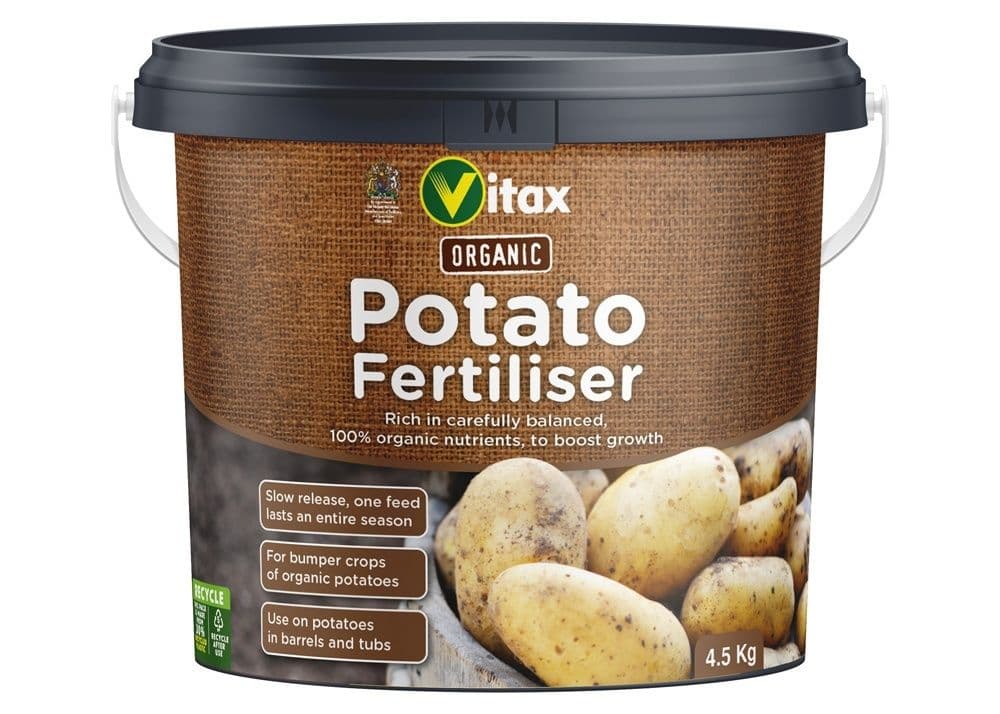Vitax Organic Potato Fertiliser - 4 5kg Tub
