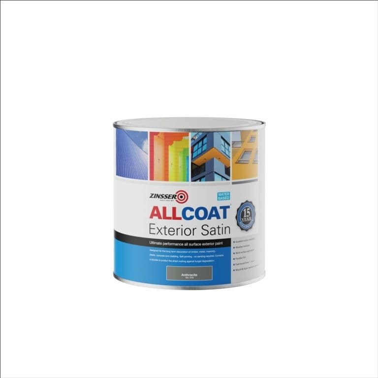 Zinsser Allcoat Exterior Water Based Satin Ral 7016 - 1L